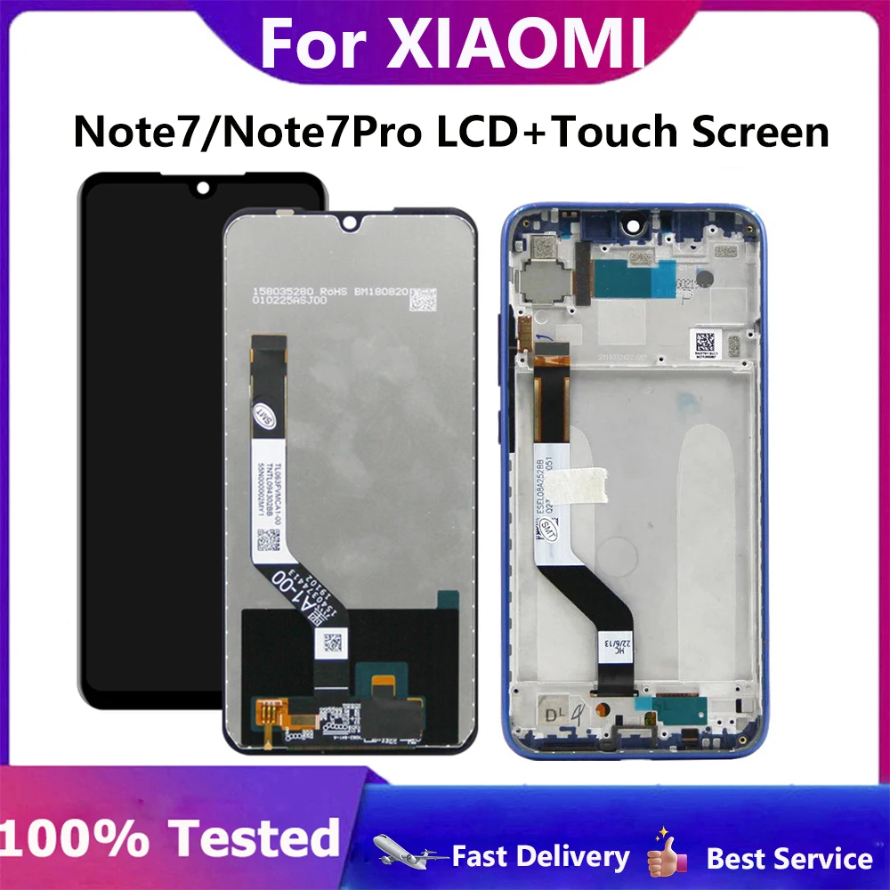 100-New-6-3-LCD-For-Xiaomi-Redmi-Note-7-LCD-Display-Touch-Screen ...