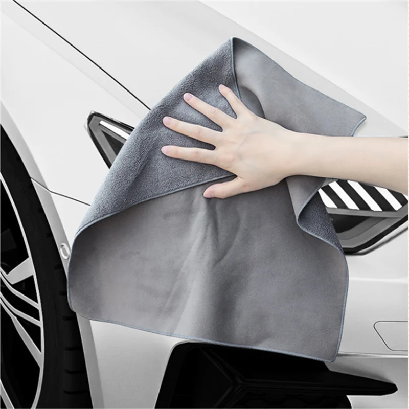 Absorbent-Car-Drying-Towel-Suede-Thickened-Double-Sided-Car-Cleaning ...