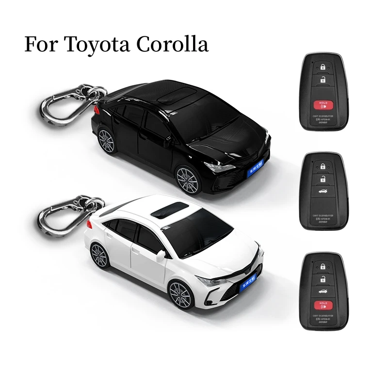 For-Toyota-Corolla-Key-Cover-Case-Car-Key-Pack-Buckle-Car-Accessories ...