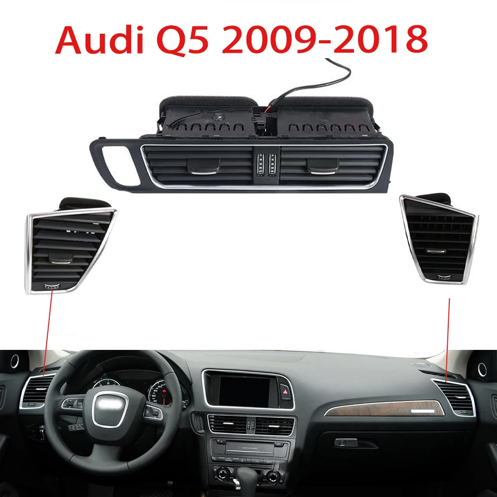 LHD Front Dash Middle Left Right Air Conditioner AC Vent Grille Frame ...