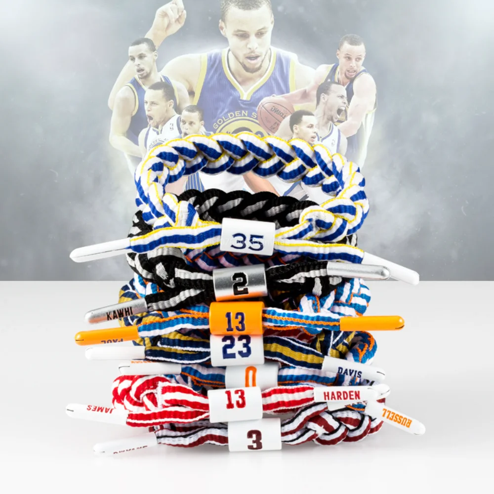 Basketball-Star-Braided-Bracelet-Sport-Wristband-Basketball-Rope-Pull ...