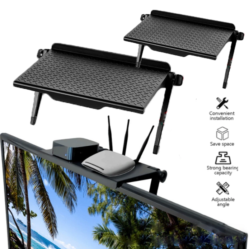 Adjustable Tv Screen Top Shelf Computer Monitor Desktop Screen Top ...