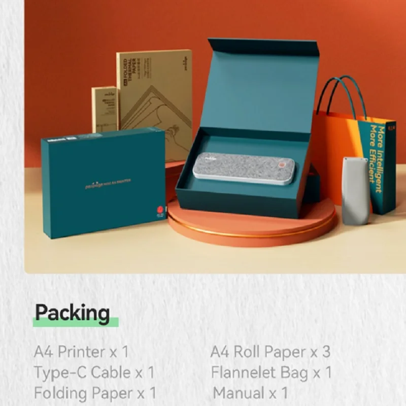 Peripage-A4-Paper-Printer-Thermal-Transfer-Bluetooth-Wirless-Inkless ...