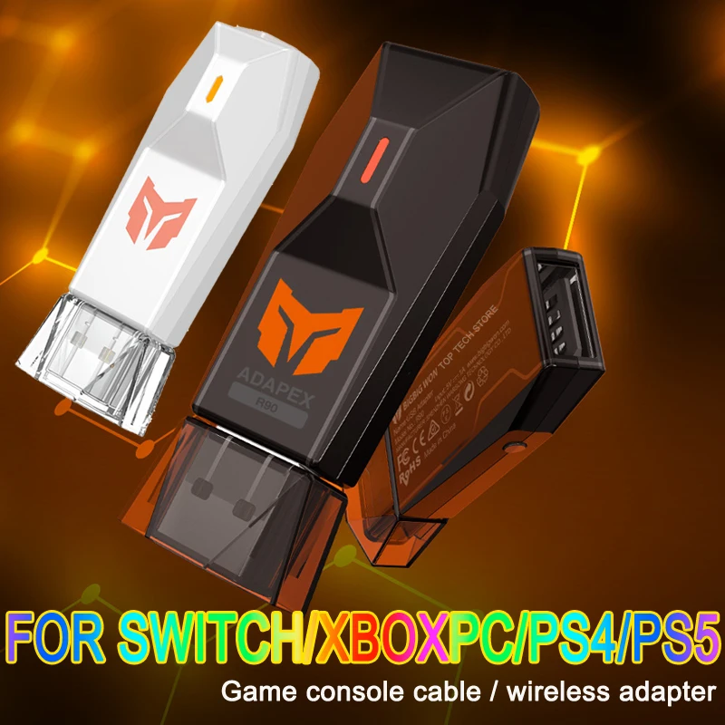 R90-R100-PRO-USB-Receiver-Wireless-Adapter-for-PS4-PS5-Xbox-Series ...