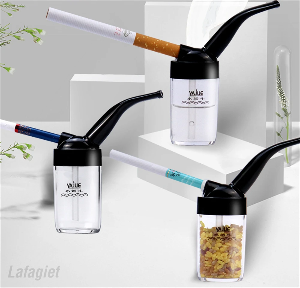 Mini-Water-Cigarette-Pipe-Washable-Cigarette-Holder-Filter-Portable ...