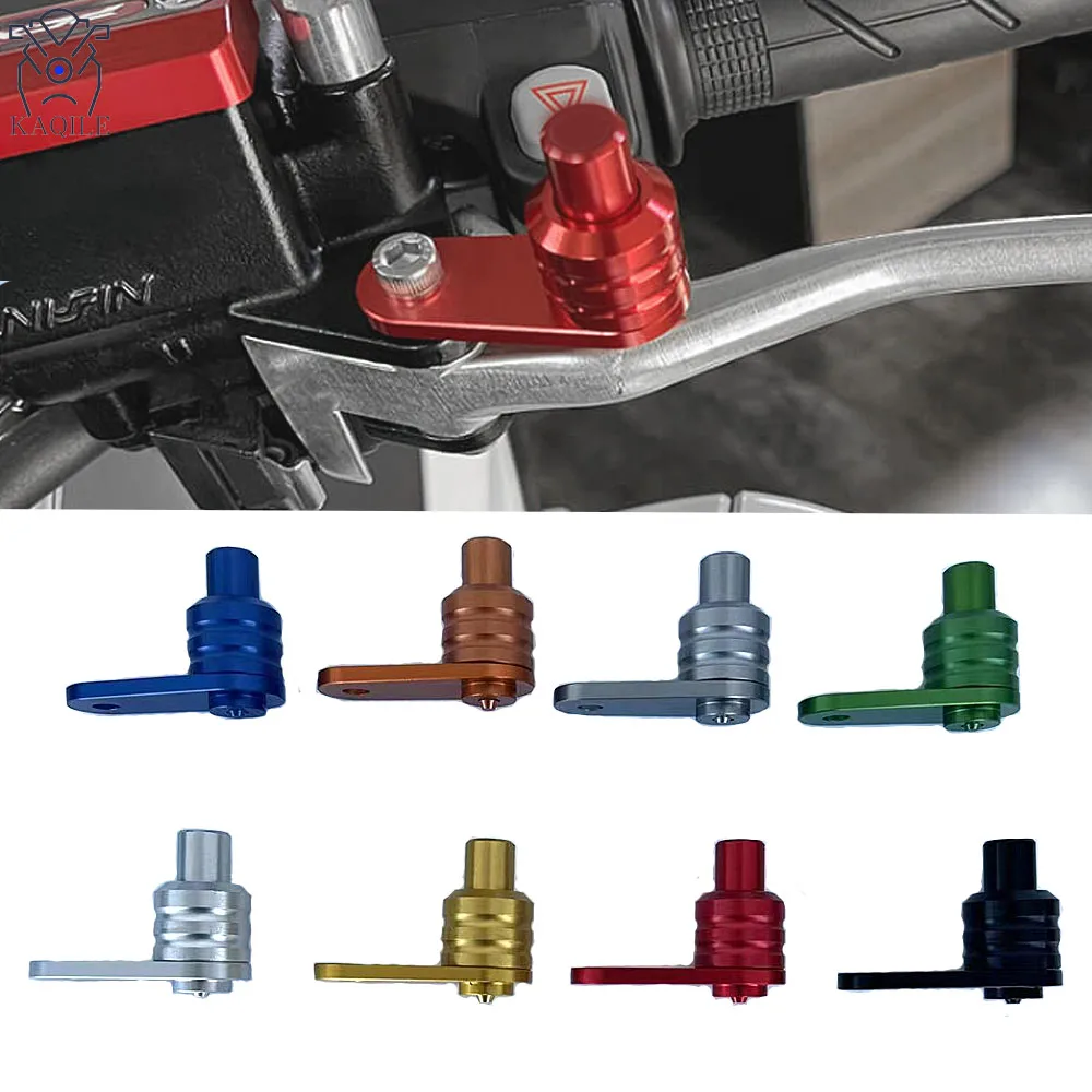 Motorcycle Accessories Brake Lever Parking Button Semi automatic Lock ...