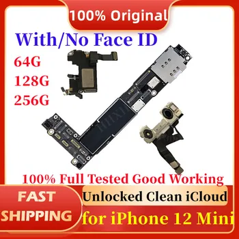 Original Unlocked Motherboard for iPhone 12 Pro Max Mainboard with Face ...