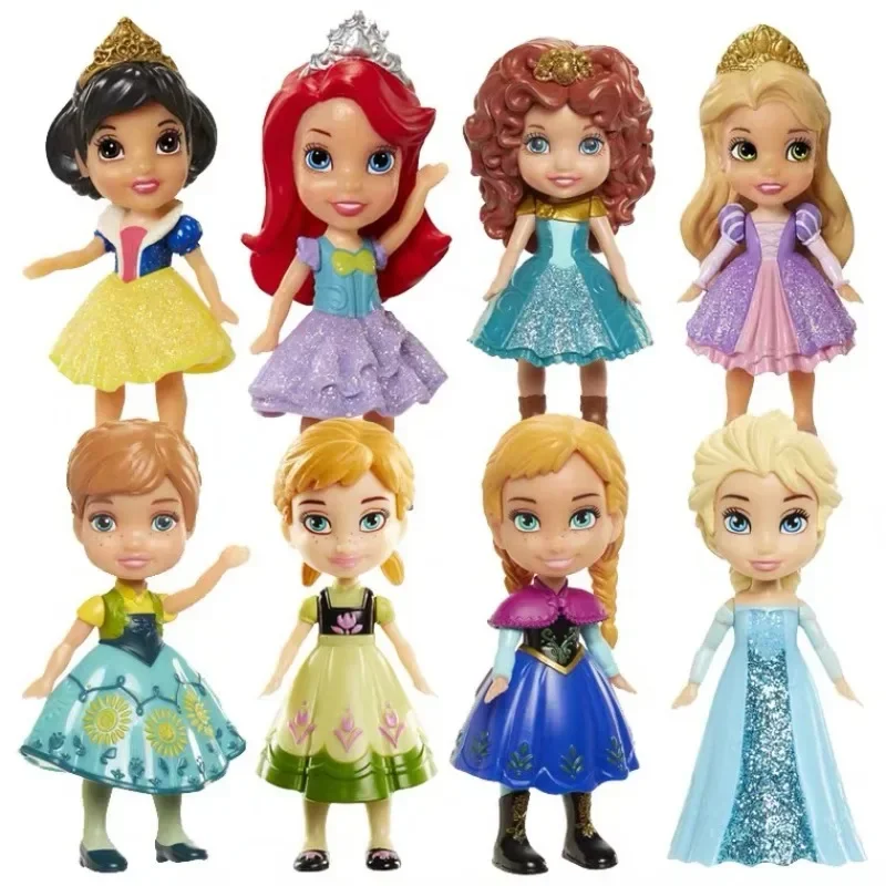 Disney-Princess-Elsa-Rapunzel-Anna-Tiana-Mulan-Belle-Moana-Snow-Mini ...