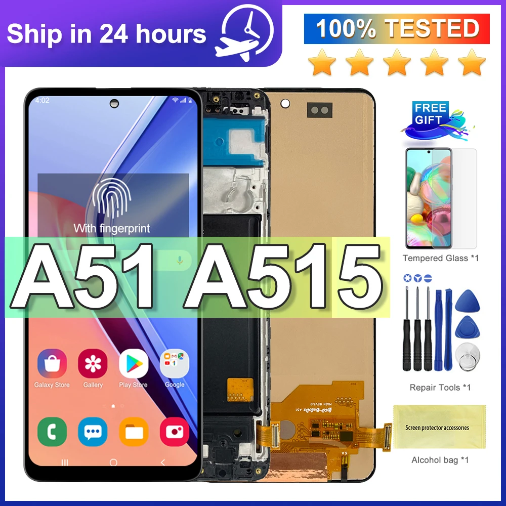 100-Test-For-Samsung-Galaxy-A51-LCD-A515F-SM-A515F-DS-A515F-DS-A515F ...