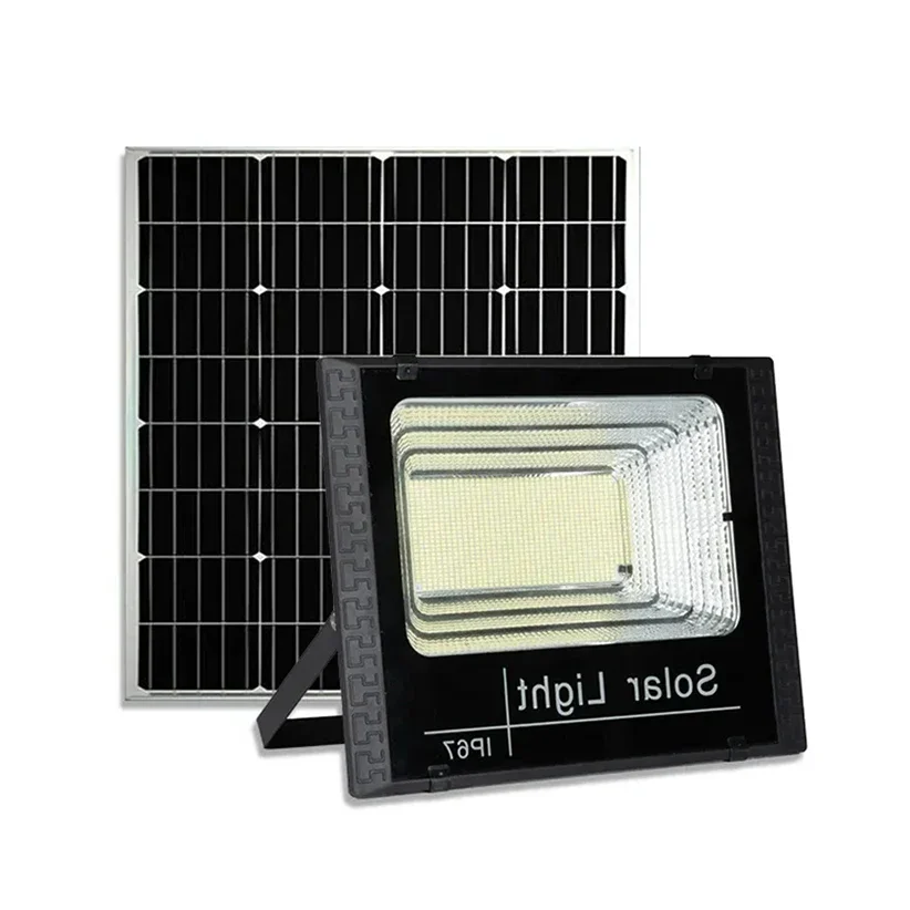 Solar-Lights-LED-Lamp-Outdoor-Waterproof-Floodlight-Panel-Solar ...