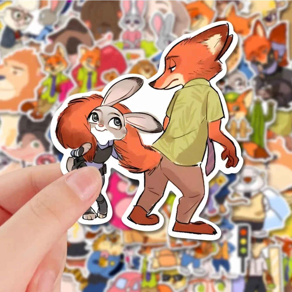 10-30-58pcs-Disney-Movie-Zootopia-Judy-Stickers-Nick-Cartoon-Sticker ...
