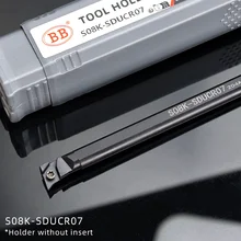 BB SDXCR SDUCR SDQCR Lathe Screw Boring Bar S10K S12M Internal Turning HSS C08K DCMT Carbide ...