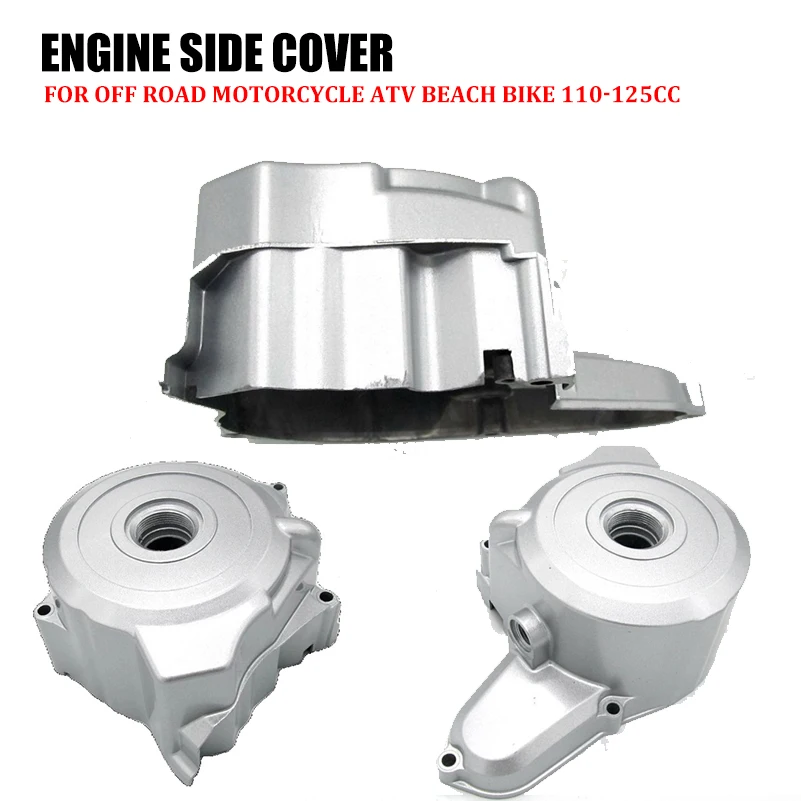 Off-road-motorcycle-ATV-beach-bike-110-125CC-engine-left-casing-magneto ...