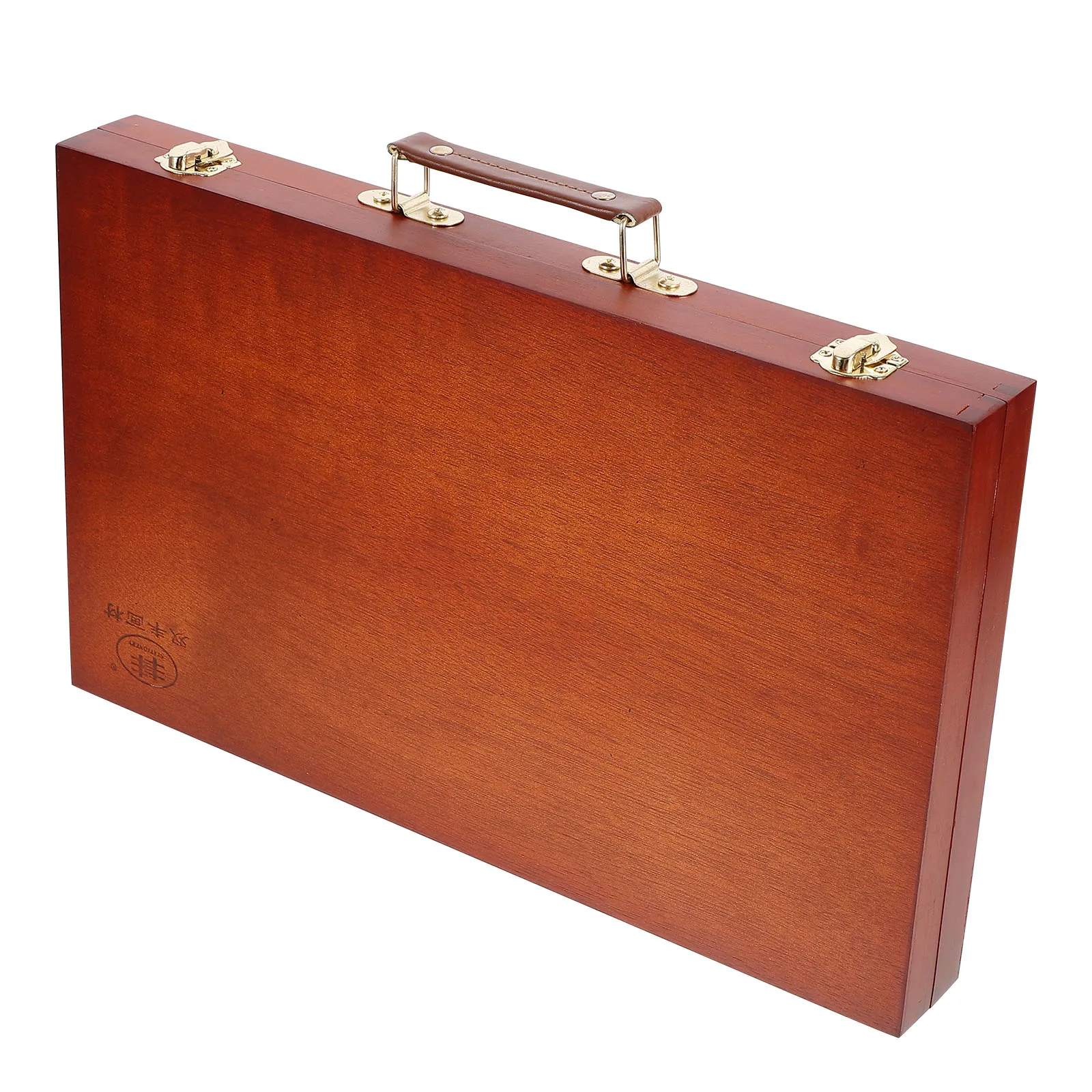 Wooden-Painting-Box-Pigment-Empty-Container-Drawing-Pencils-Storage ...