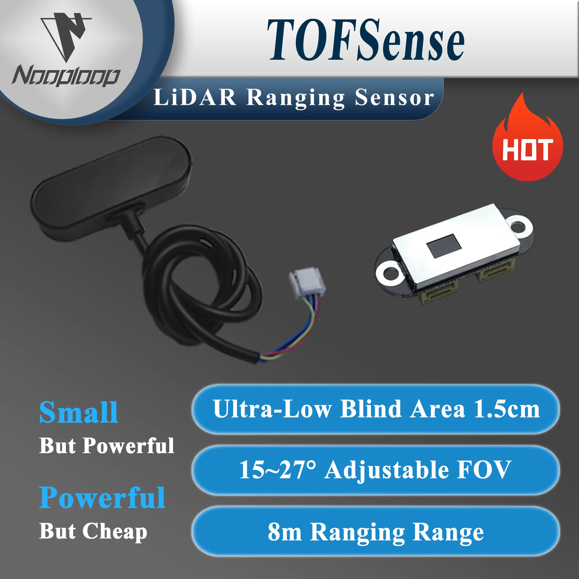 TOFSense-Laser-Ranging-Sensor-obstacle-avoidance-radar-module-UART-CAN ...