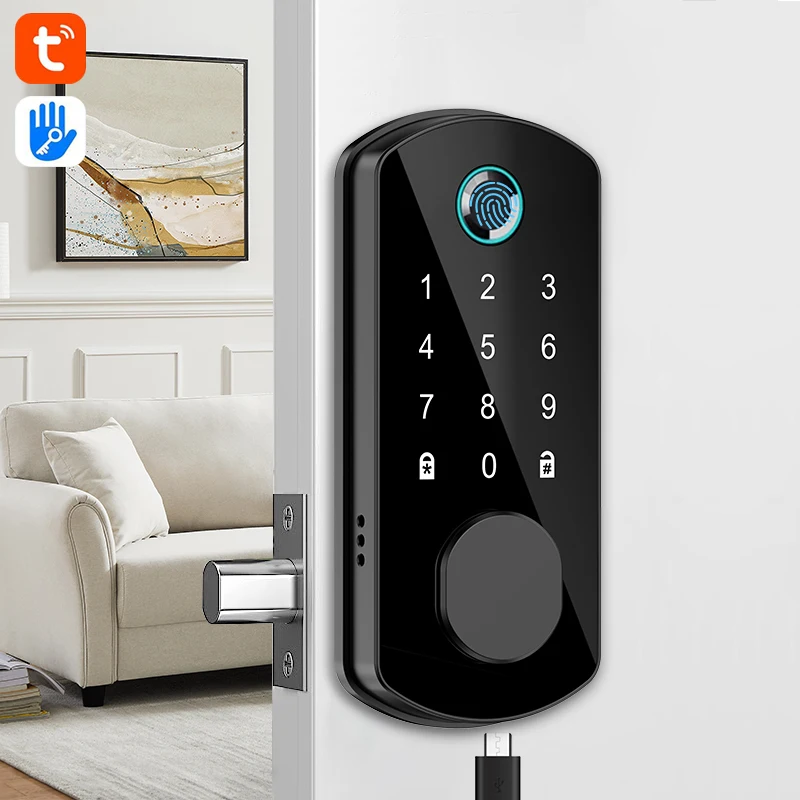 Waterproof-anti-peep-code-smart-door-lock-wifi-door-lock-electronic ...