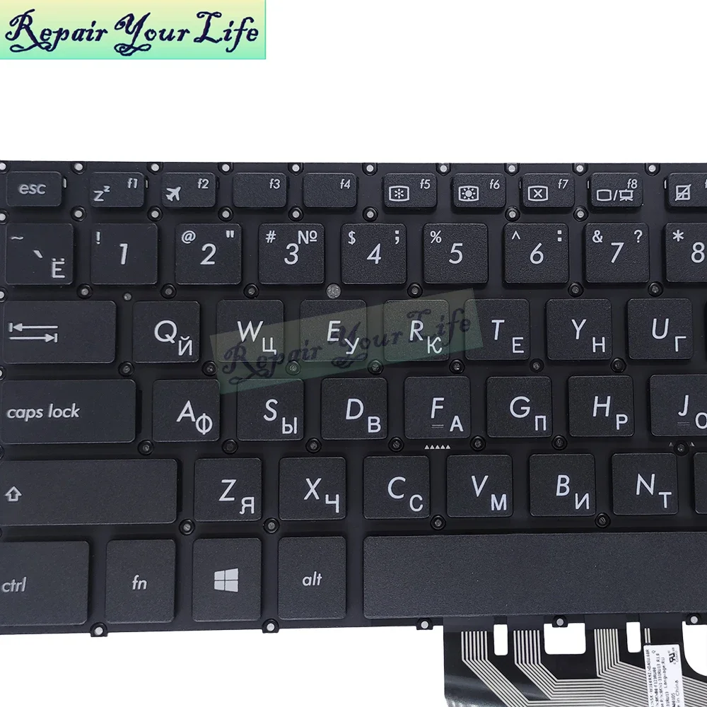 RU русская клавиатура для ноутбука Asus VivoBook 2-в-1 TP401 TP401NA ...