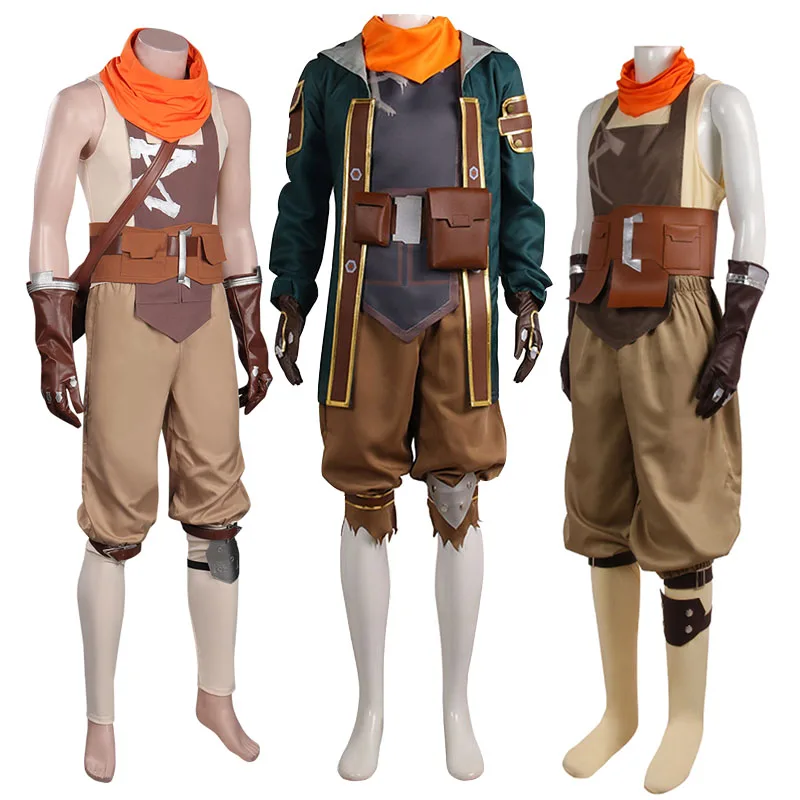 Arcane LoL - Echo Cosplay Outfit Halloween Carnival Suite