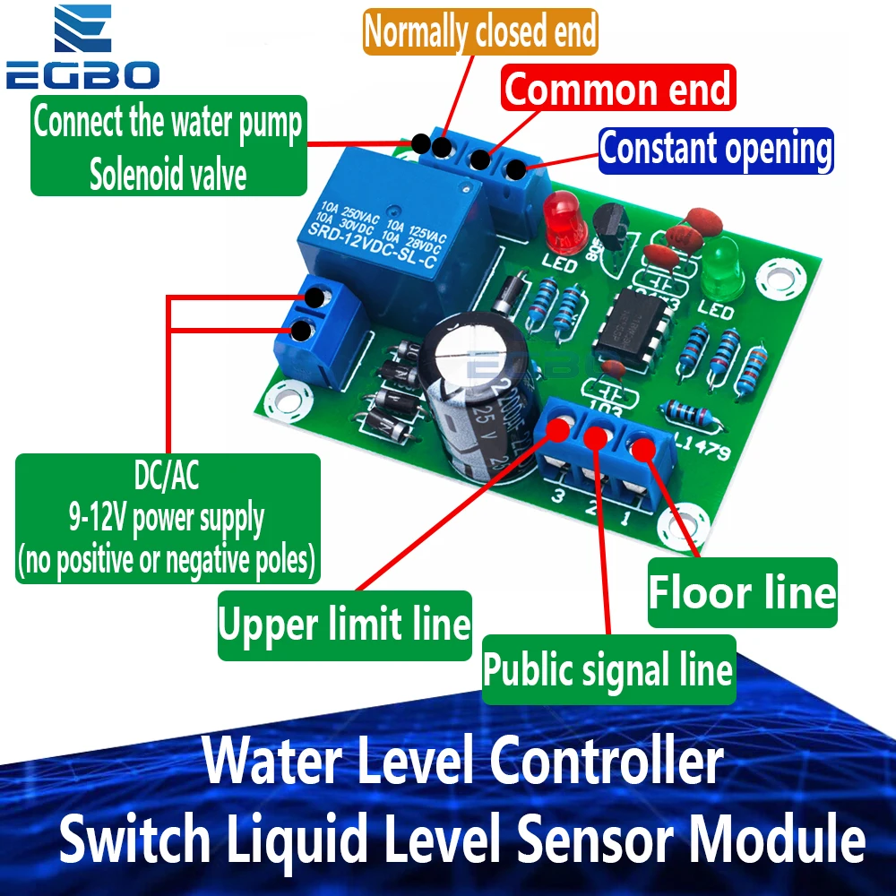 Water-Level-Controller-Switch-Liquid-Level-Sensor-Module-Automatically ...