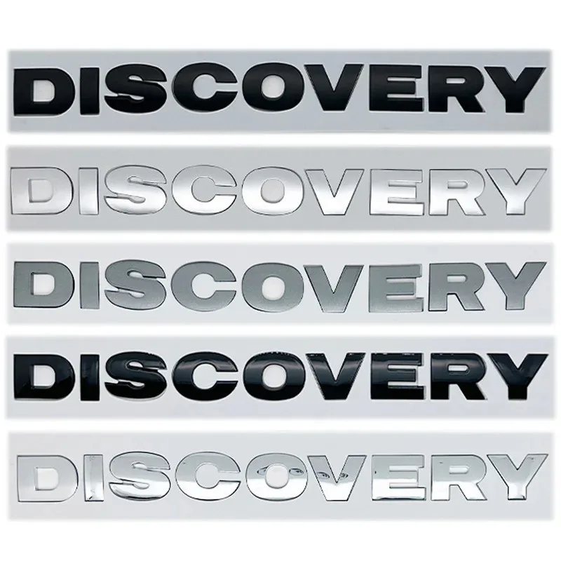 ABS 3D Chrome Car Letters Front Hood Bonnet Logo Badge For Land Rover ...