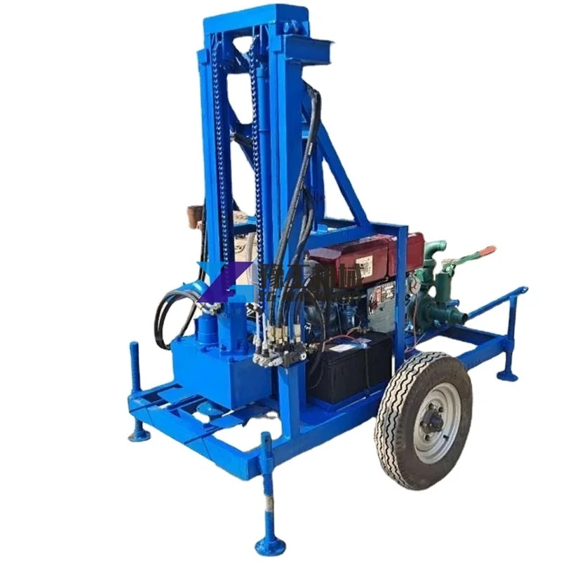 Drill-150m-Deep-Yg-280-Portable-Water-Well-Drilling-Rig-for-Soil-and ...