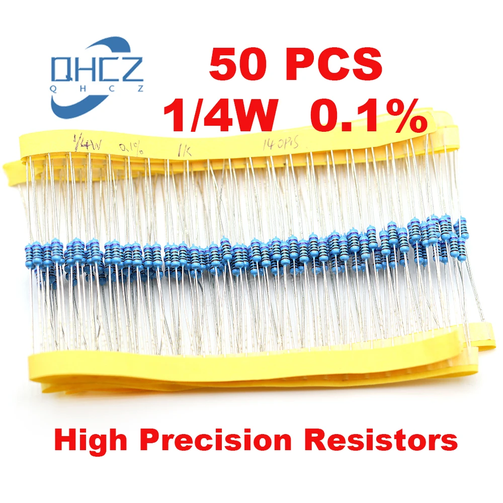 50PCS-High-Precision-Resistors-Accuracy-0-1-1-4W-0-25W-1K-1-5K-2K-2.jpg