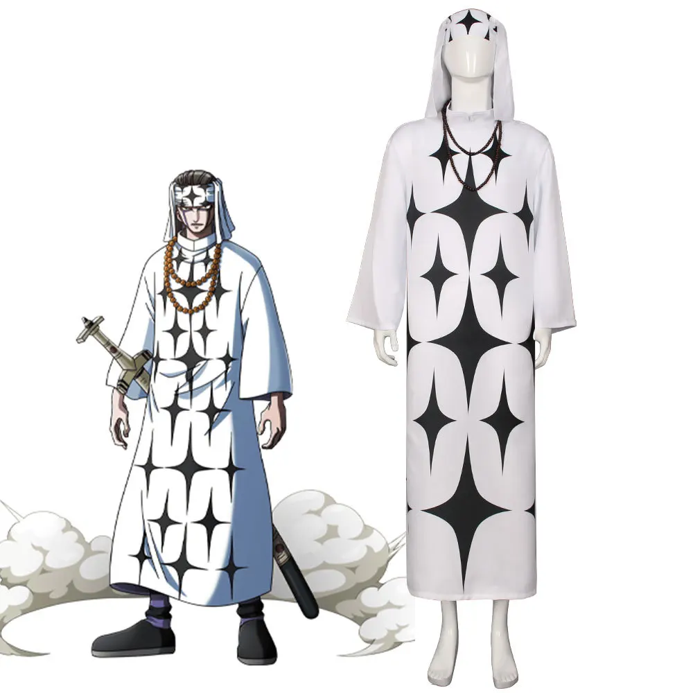 Pell Cosplay Costumes Robe White And Black Uniform One Anime Piece Role ...