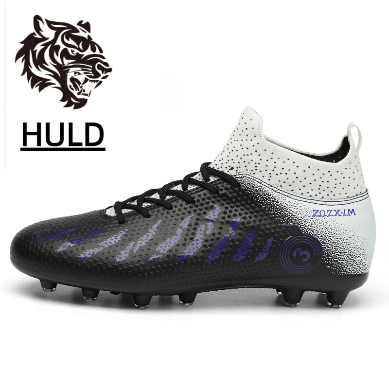 남성용 트렌디 하이탑 축구화 TF/FG 미끄럼 방지 훈련 야외 내구성 스니커즈 - 티몬