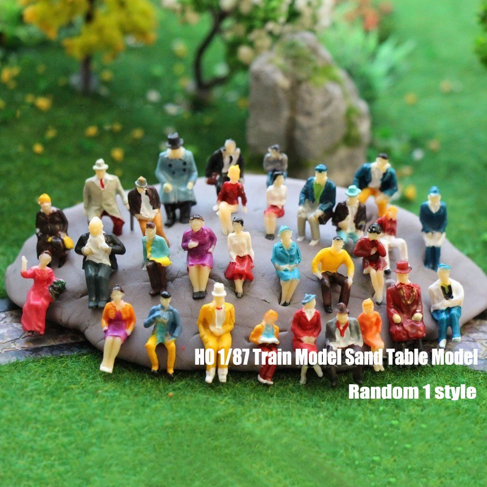 HO-1-87-Miniature-Figures-Architectural-Model-Human-Scale-Model-DIY ...