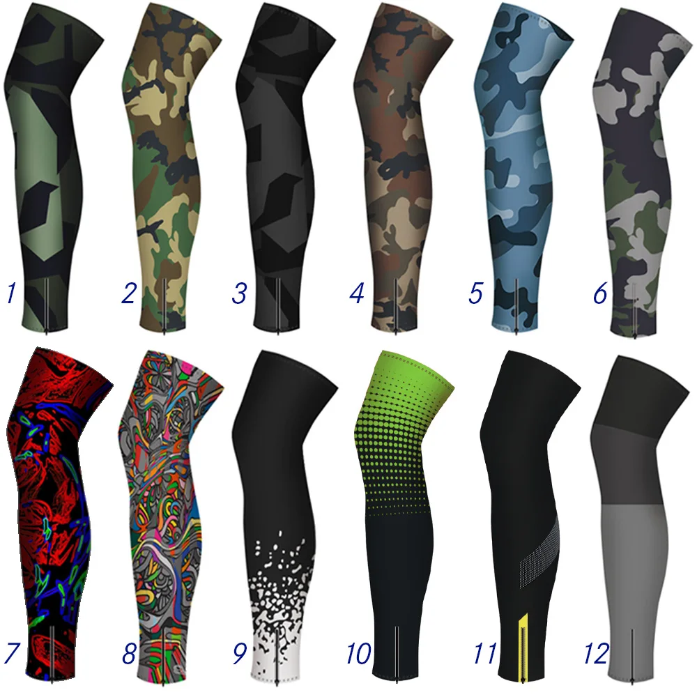 Outdoor-Camo-Cycling-Hiking-Leg-Sleeve-UV-Sun-Windproof-Warm-Bike-Anti ...