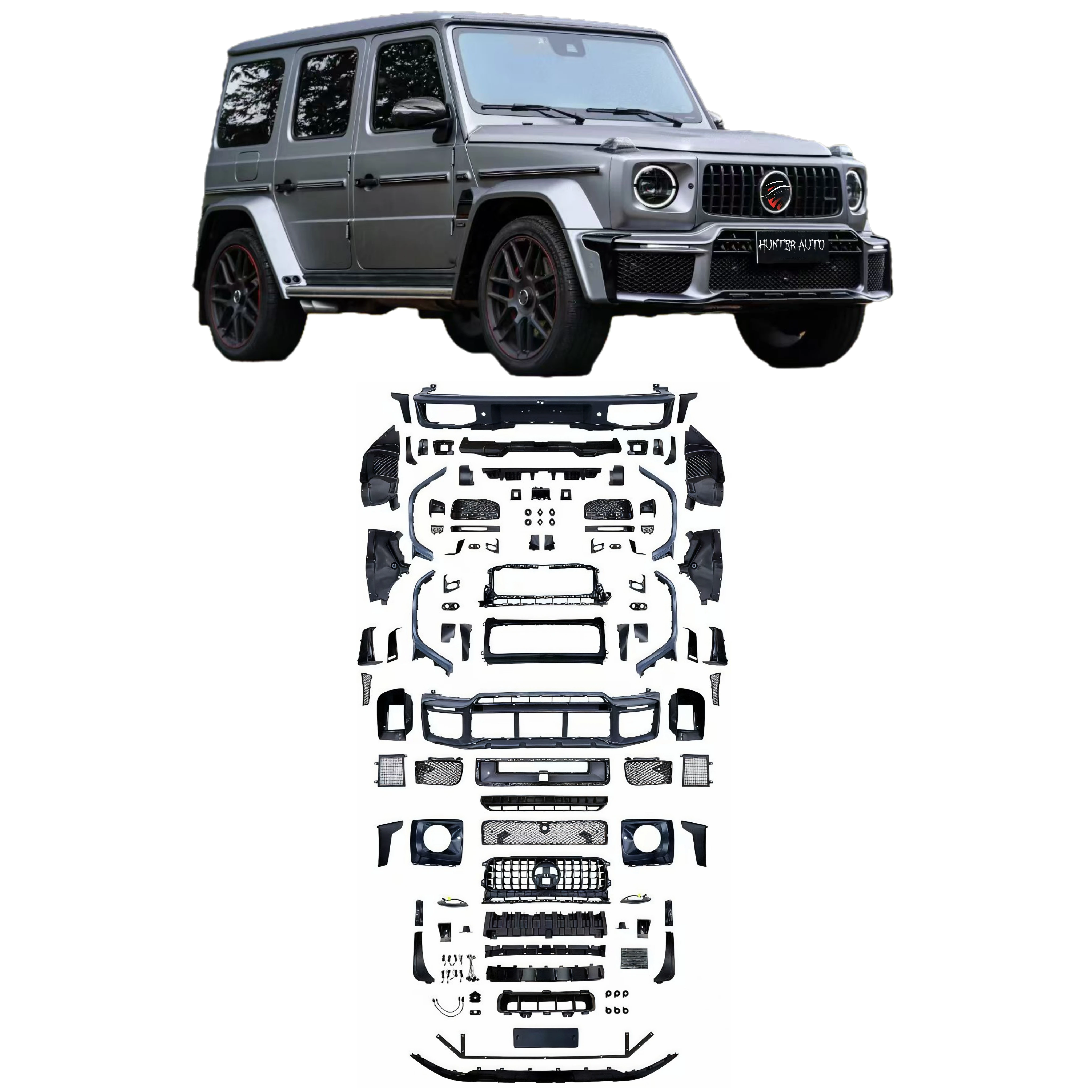 2025 G800 Facelift Full BodyKit for G Class G Wagon W463A W464 W465 ...