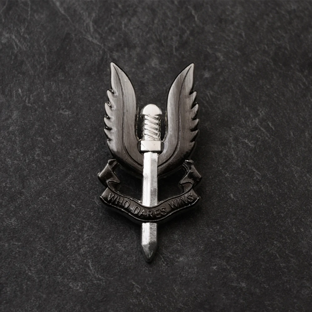 UK British Badge Special Air Service SAS Pin Who Dares Wins Souvenir ...