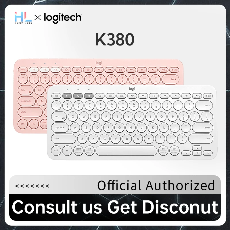 Logitech K380 Multi Device Bluetooth Keyboard | Logitech K380 Wireless ...