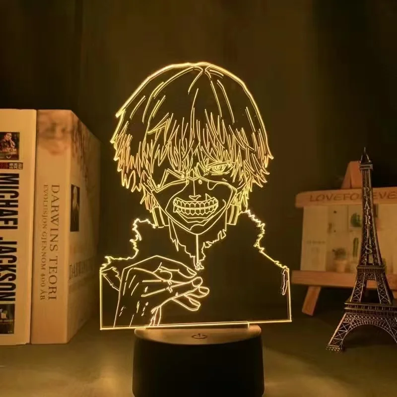 Anime-Tokyo-Ghoul-Ken-Kaneki-3d-Lamp-for-Bedroom-Decor-Nightlight-Cool ...