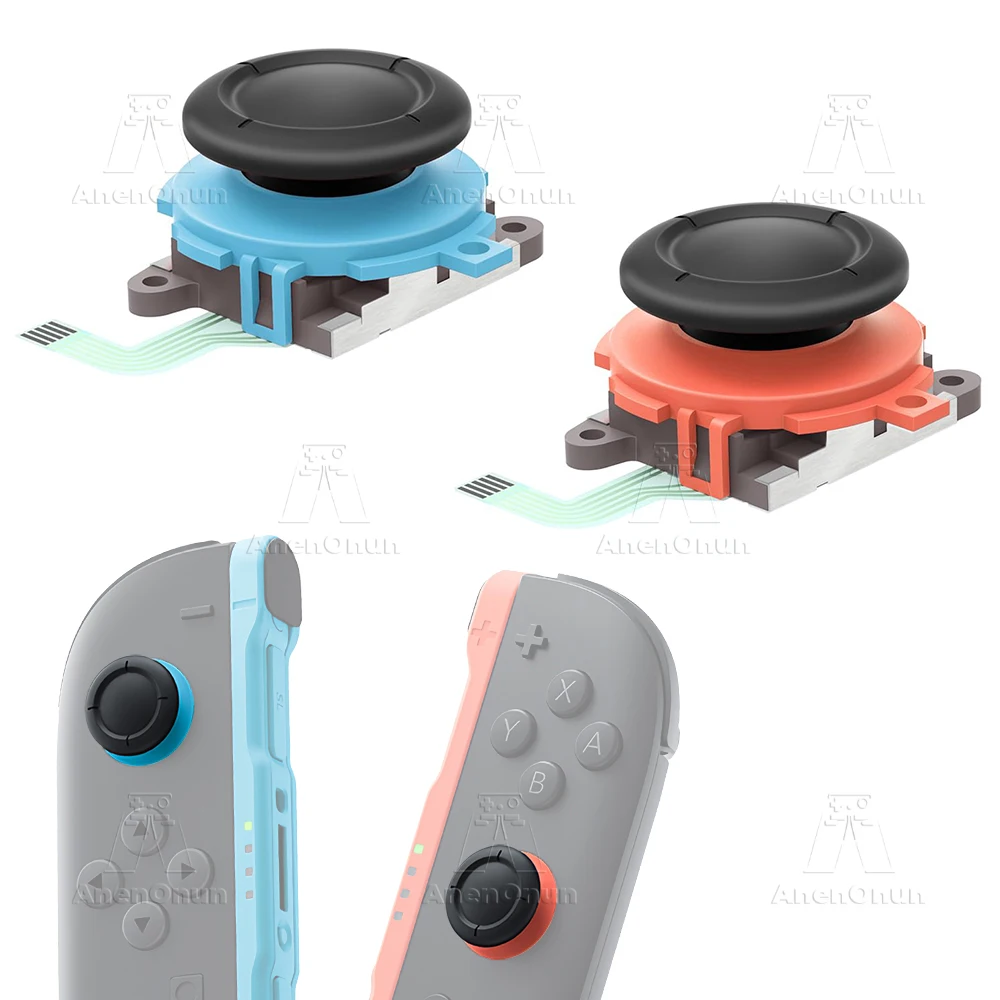 Joycon Joystick for Switch 2 Replacement Part Joy Con 3D Analog Thumb ...