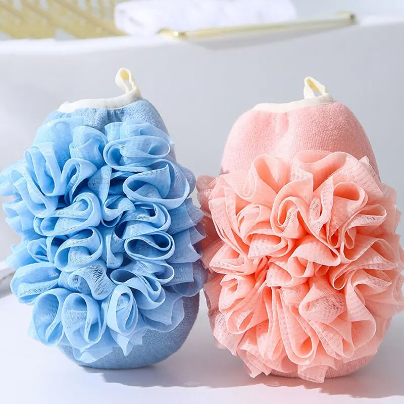 1PCS-Bathing-Flowers-Rubbing-Towels-Dual-Use-Rubbing-Bathing-Supplies ...