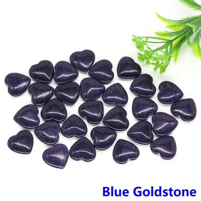 Wholesale 20mm Mini Heart Shape Natural Stone Gem Healing Crystal For ...