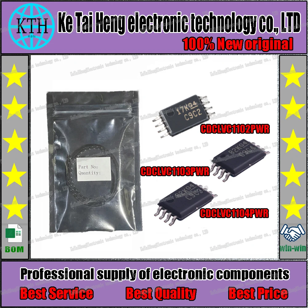 5PCS-LOT-CDCLVC1102PWR-CDCLVC1103PWR-CDCLVC1104PWR-C9C2-C9C3-C9C4 ...