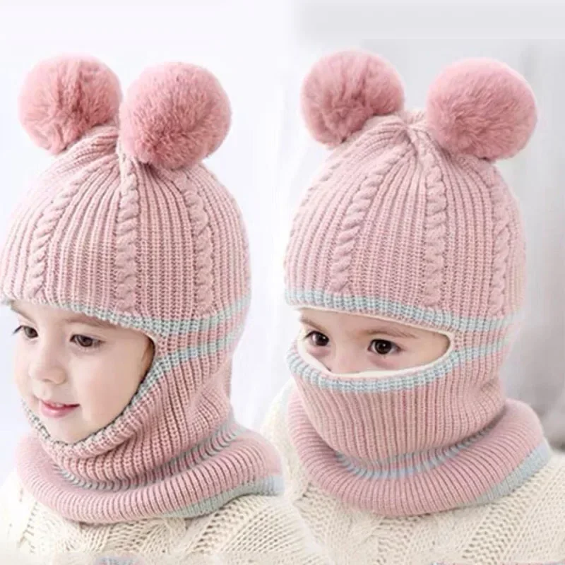 Autumn-Winter-New-Newborn-Baby-Knitting-Warm-Scarf-Cap-Boy-Girl-Infant ...