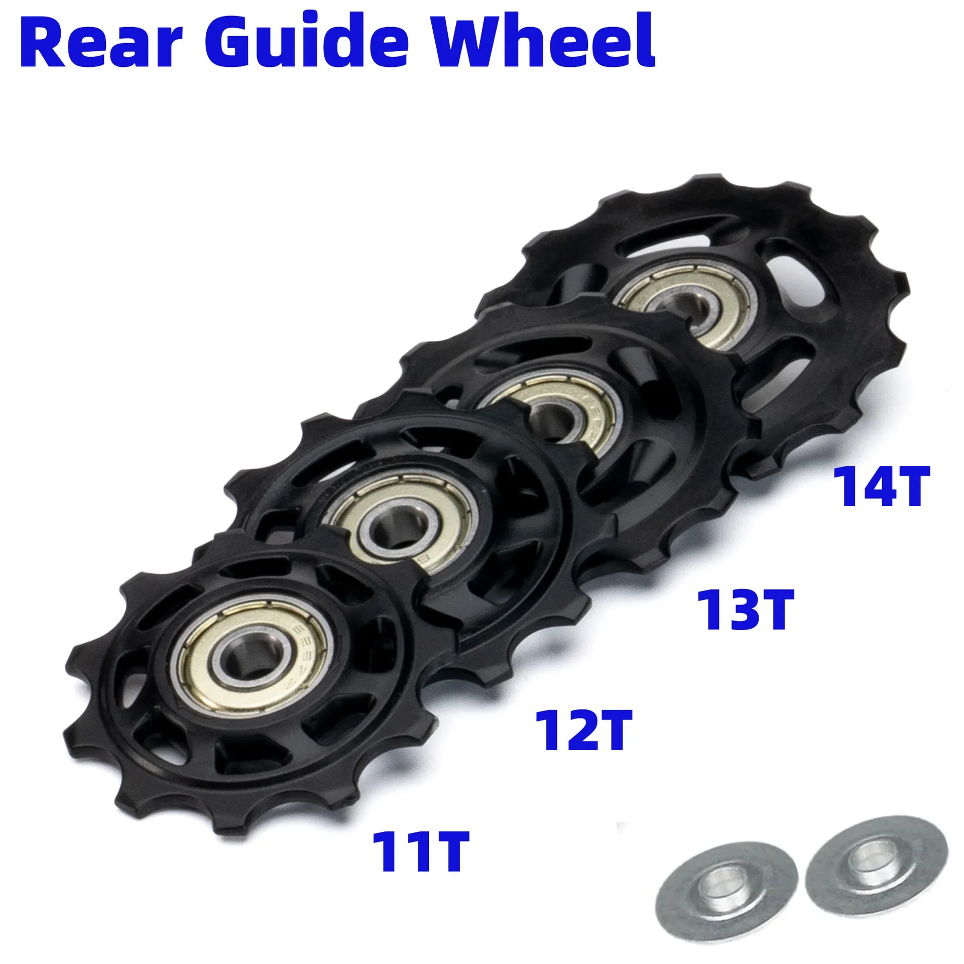 11T 12T 13T 14T Bearing MTB Bicycle Rear Guide Wheel Road Bike Jockey ...