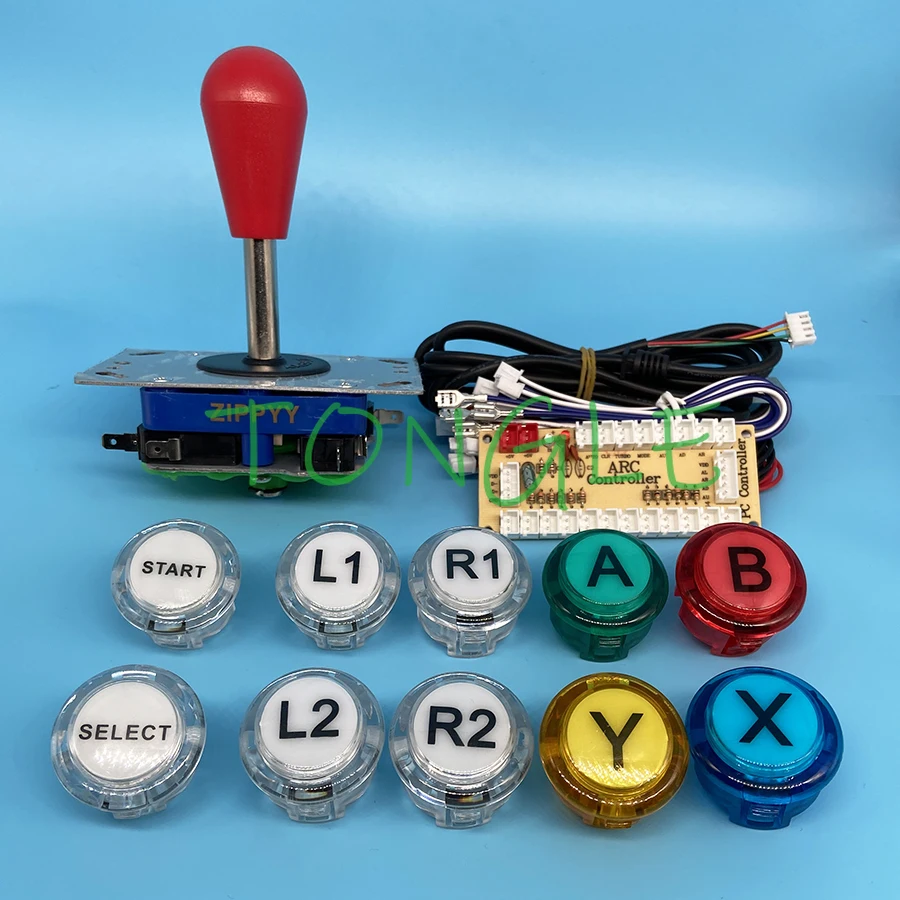 Controlador-de-arcada-3d-gamepad-zippy-vara-joystick-microswitch-c-pia-sanwa-bot-o-usb ...