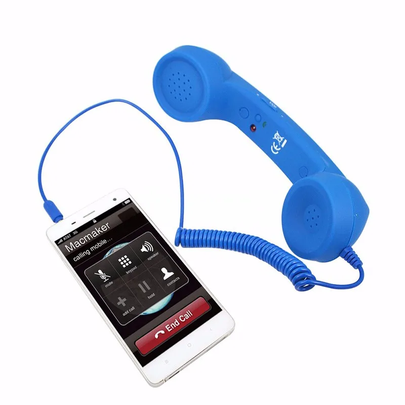 Retro-Telephone-Handset-and-Wired-Phone-Handset-Receivers-Headphones ...