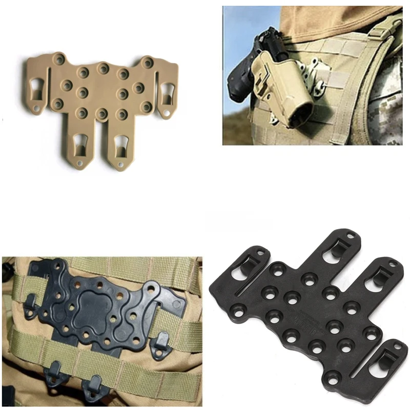 Molle-Speed-Clip-Platform-Holster-Case-Mount-Hunting-Accessories-Gun ...