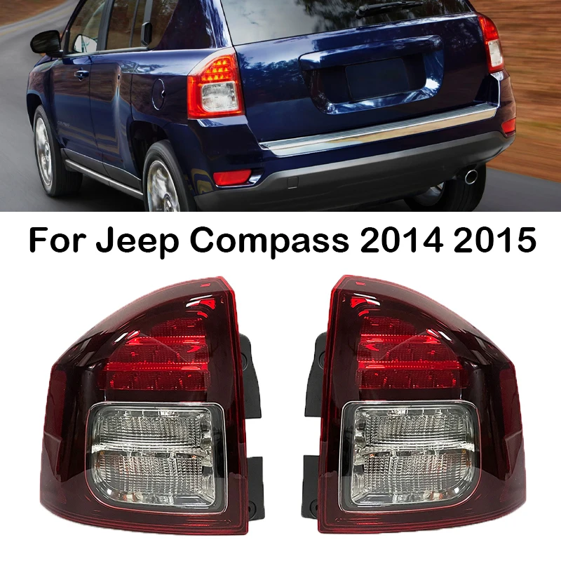 Car Rear LED Tail Light Rear Bumper Light Tail Stop Brake Lamp ...