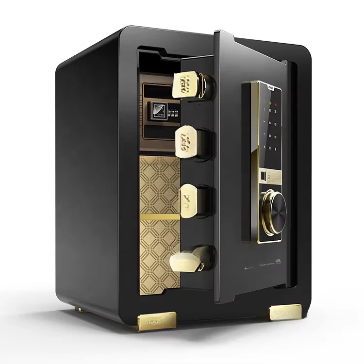 Biometric Digital Money Safe Box With Fingerprint Electronic Digital ...