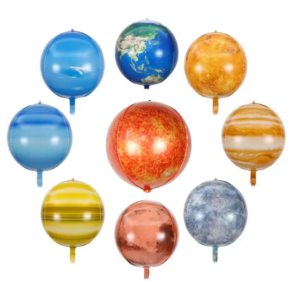 10Pcs-Solar-System-Party-Balloons-4D-Helium-Foil-Ballon-Planet-Earth ...