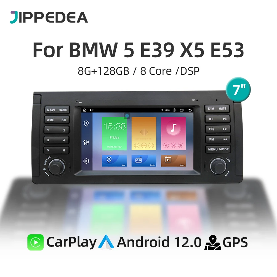 7-CarPlay-Android-12-Car-Multimedia-Player-GPS-Navigation-4G-WiFi-DSP ...