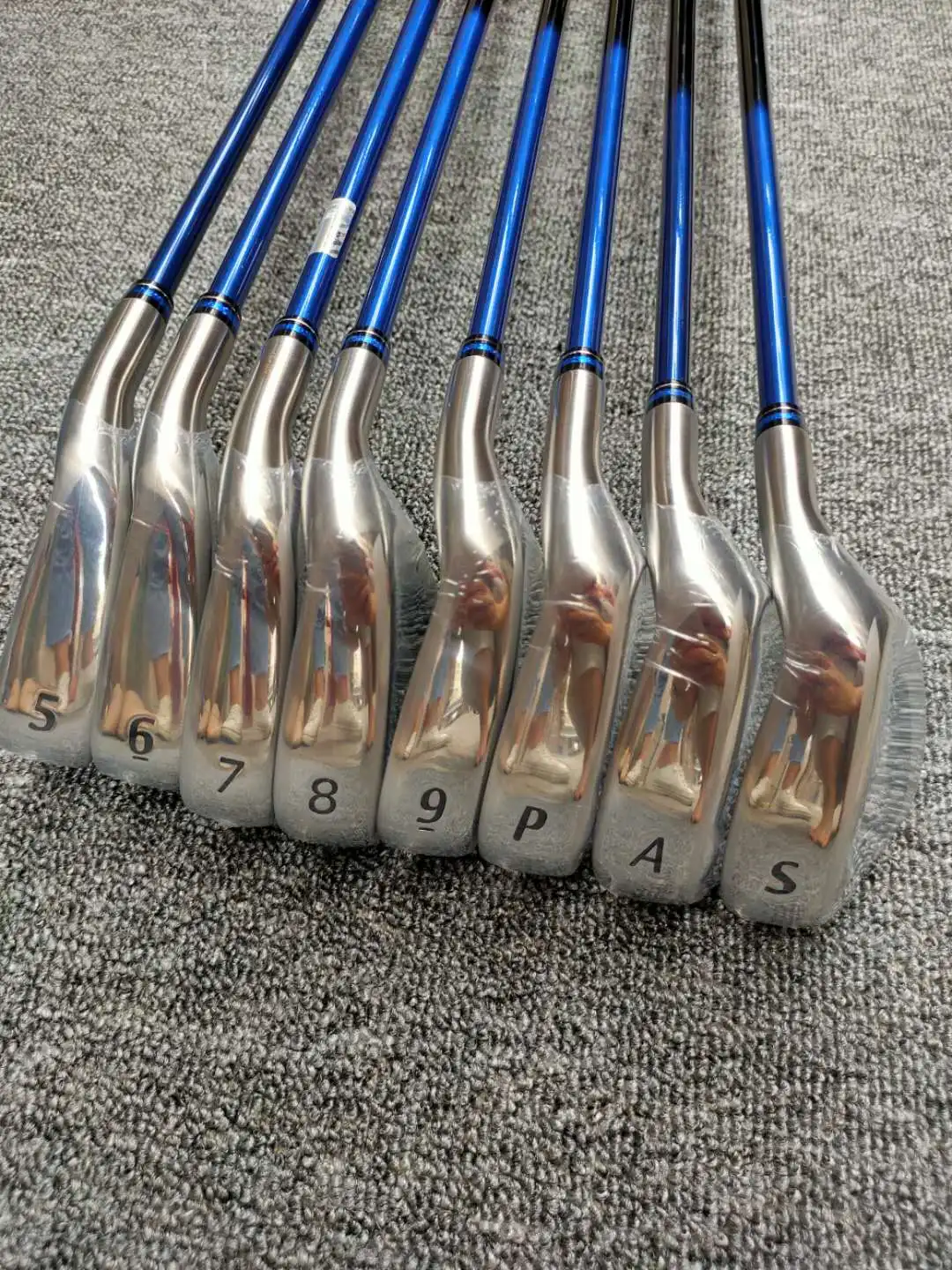 8PCS-Men-s-1100-Forged-Golf-Clubs-Irons-Set-5-9PAS-R-S-Steel-Graphite ...