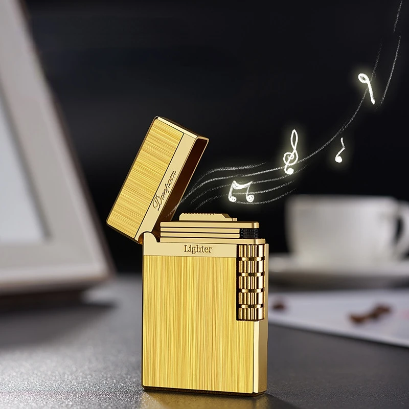 Langsheng encendedor de tono de acero inflable, rueda de molienda de ...