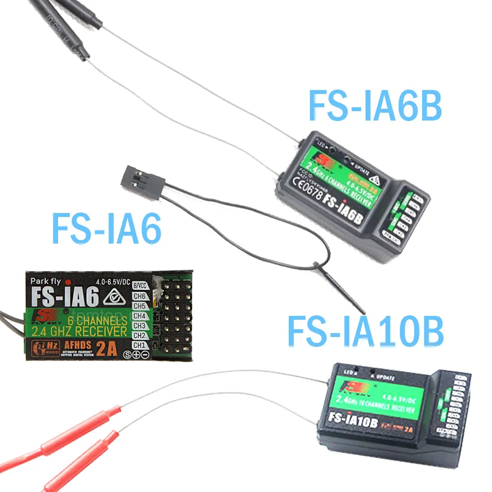 Receptor-Original-Flysky-FS-IA6-IA6B-IA10B-6CH-10CH-2-4G-para ...